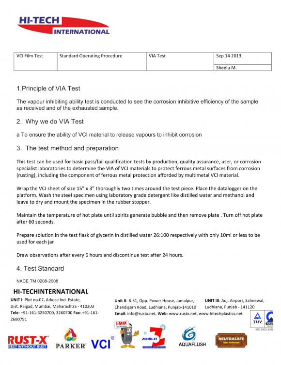 Test Report | RUST-X