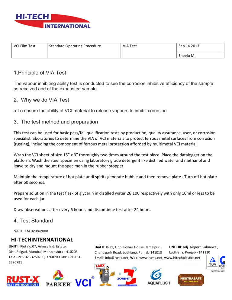 Test Report | RUST-X
